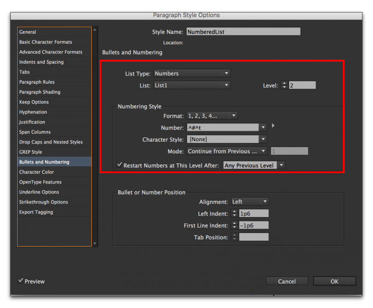 Adobe InDesign Automatically Restart Numbered Lists Rocky Mountain Training adobe-indesign-automatically-restart-numbered-lists-rocky-mountain-training