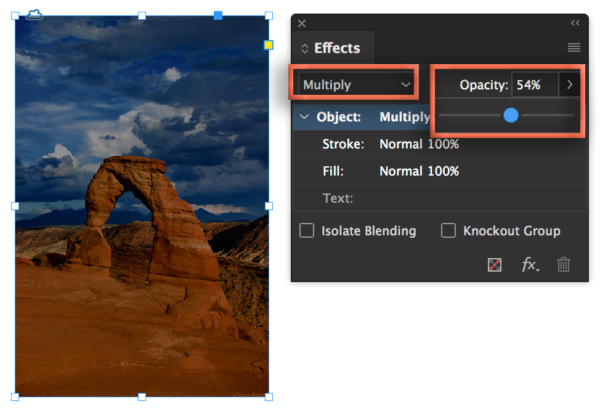Adobe InDesign: How to Add a Black Overlay to an Image – Rocky Mountain ...