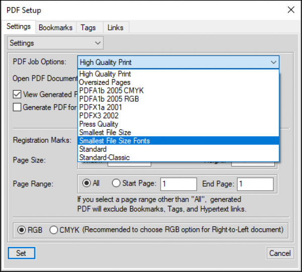 Adobe FrameMaker: How to edit the PDF Preset List – Rocky Mountain Training