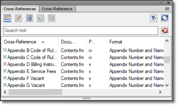 Adobe FrameMaker: Unresolved Cross-References – Rocky Mountain Training