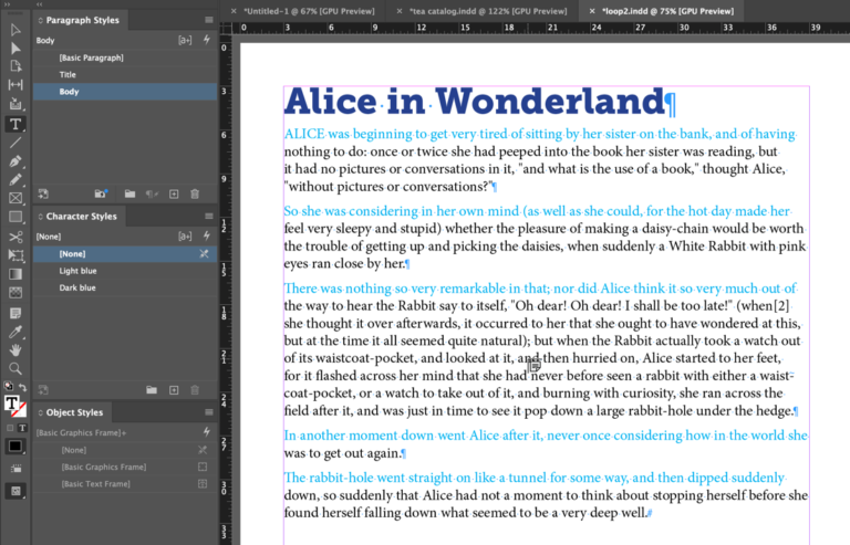Adobe InDesign: Nested line styles – Rocky Mountain Training